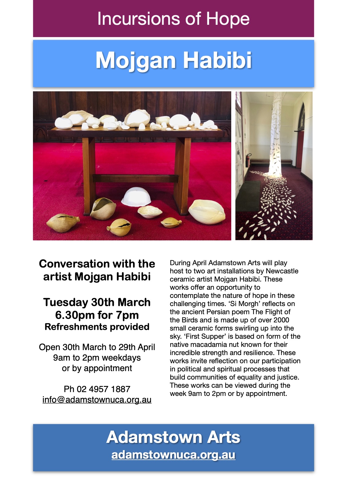 Incursions of Hope – Art/s and Theology Australia